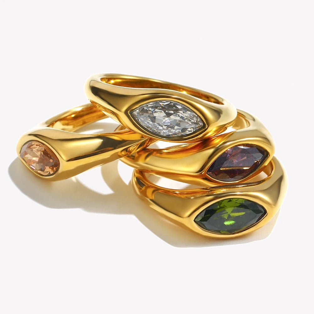 Aurora Marquise Signet Ring – Victoria Emerson